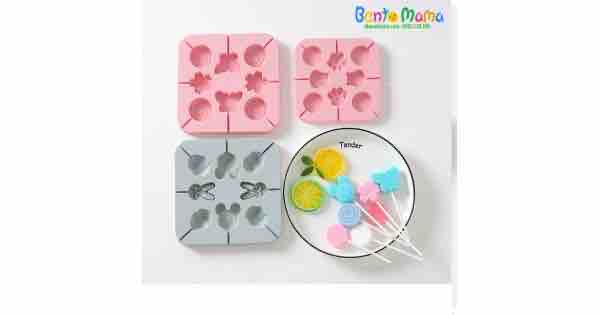 Khuôn kẹo mút bướm sakura chong chóng